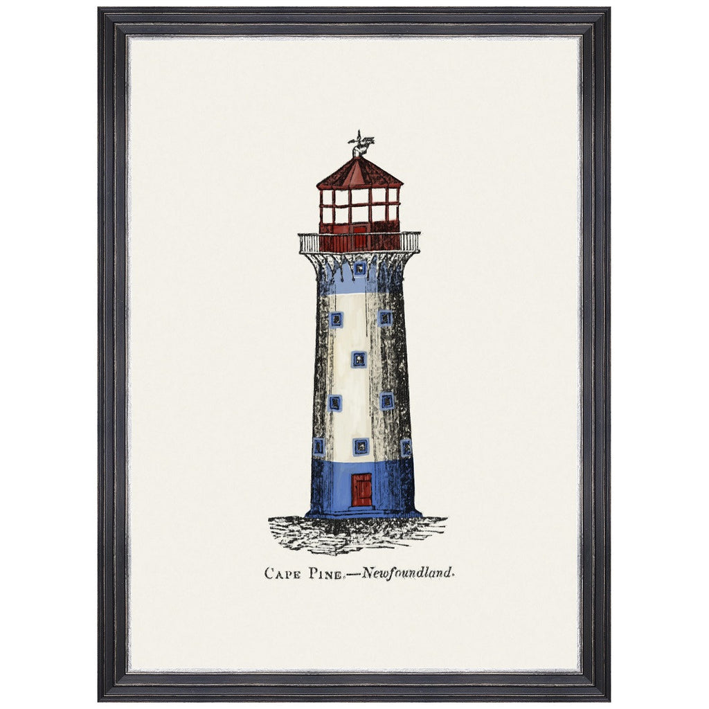 Wandbild Lighthouse Drawing II - Hamptons Home
